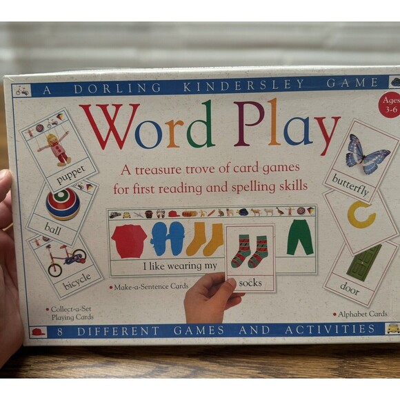 Games | Vintage Word Play Game Euc Complete Dorling Kindersley 1994 ...
